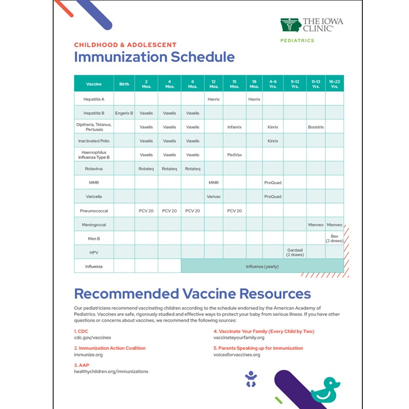 Vaccinations for Kids and Adults | The Iowa Clinic